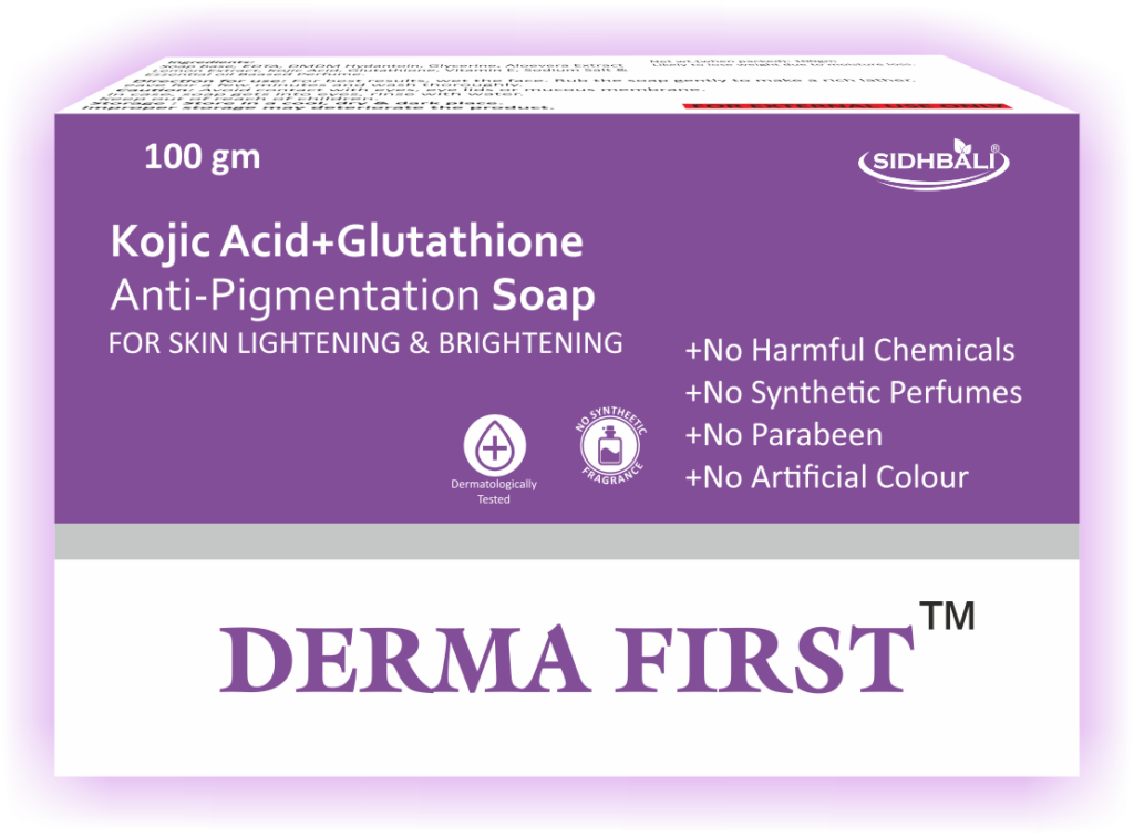 Derma First Kojic Acid and Glutathione Anti-Pigmentation Bath Soap Bar ...